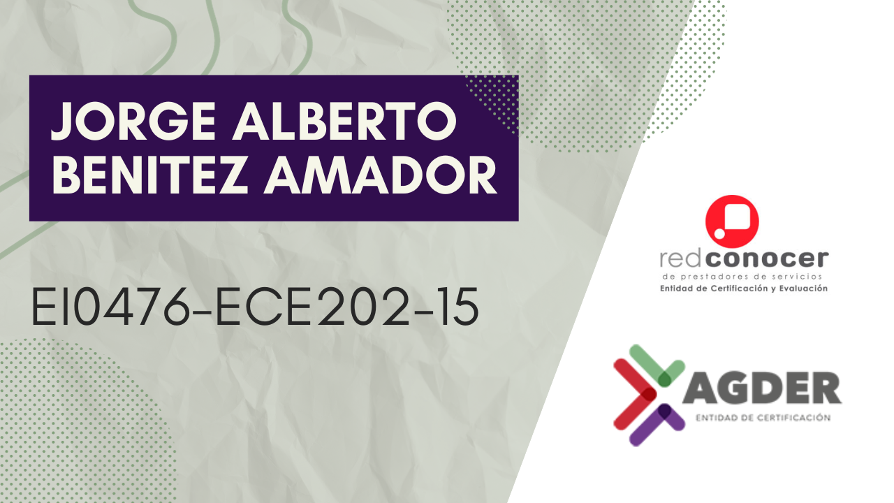 Jorge Alberto Benitez Amador. EI0476-ECE202-15 - AGDER